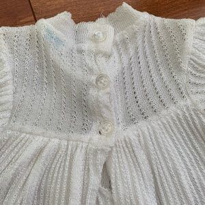 Princess Linens | Dresses | Nwt Handmade Vintage Baby Girl White Lace ...